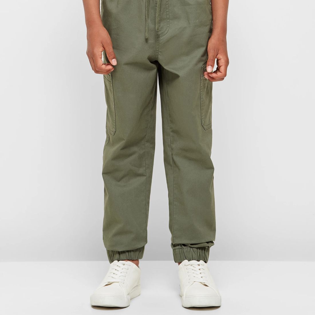 Cuffed Cargo Pants - Khaki | Target Australia