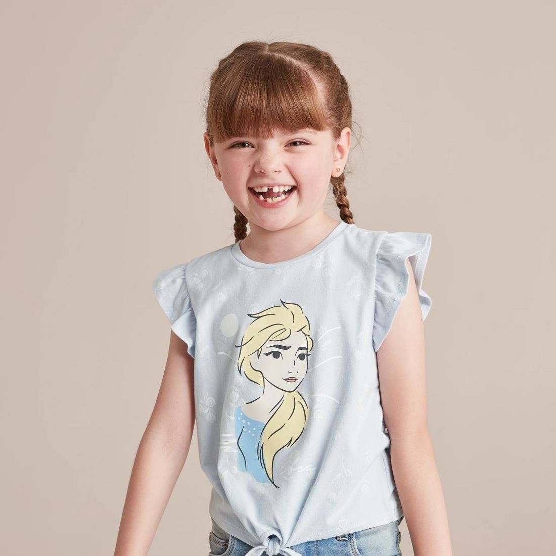 Disney Frozen Tie-Front T-shirt | Target Australia