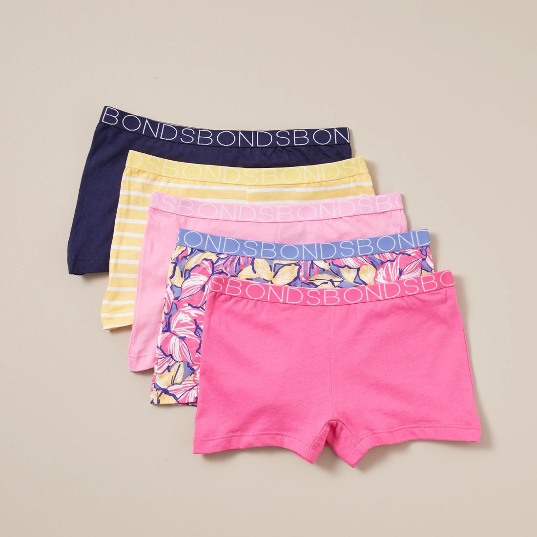 5 Pack Bonds Shortie | Target Australia