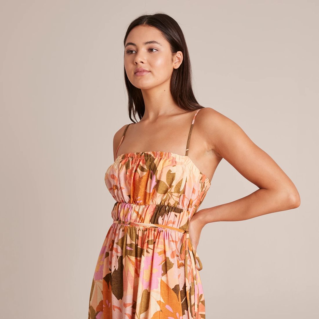 Lily Loves Ruched Bodice Midi Dress | Target Australia