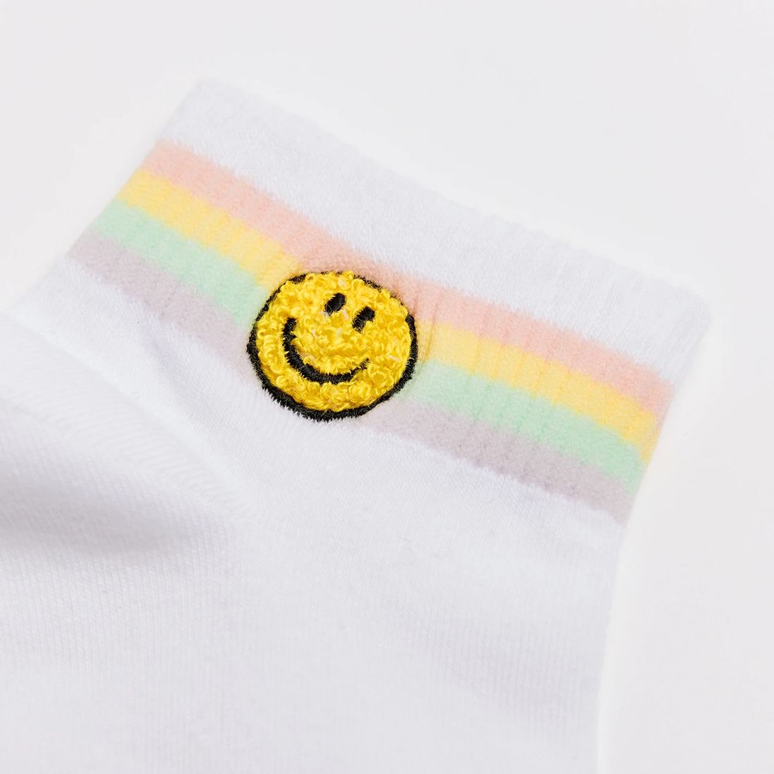 Womens Embroidered Quarter Crew Socks - AC Lab | Target Australia