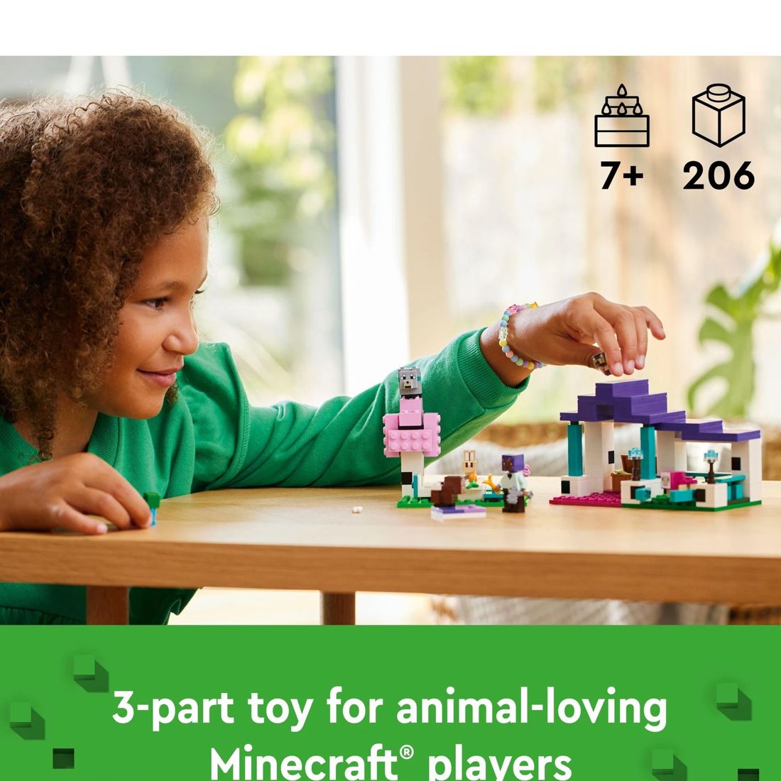 LEGO® Minecraft The Animal Sanctuary 21253 | Target Australia