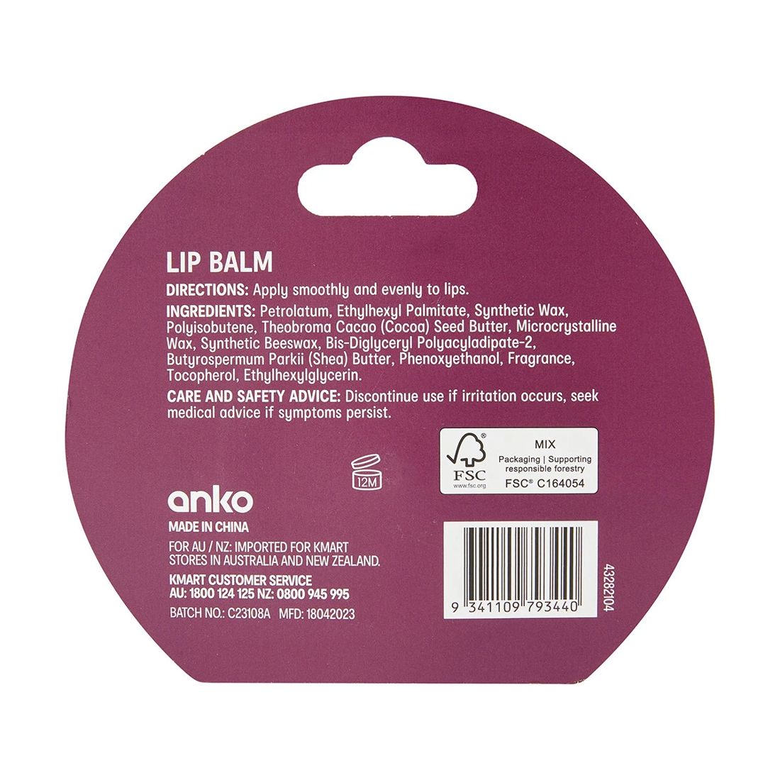 Lip Balm - Anko | Target Australia