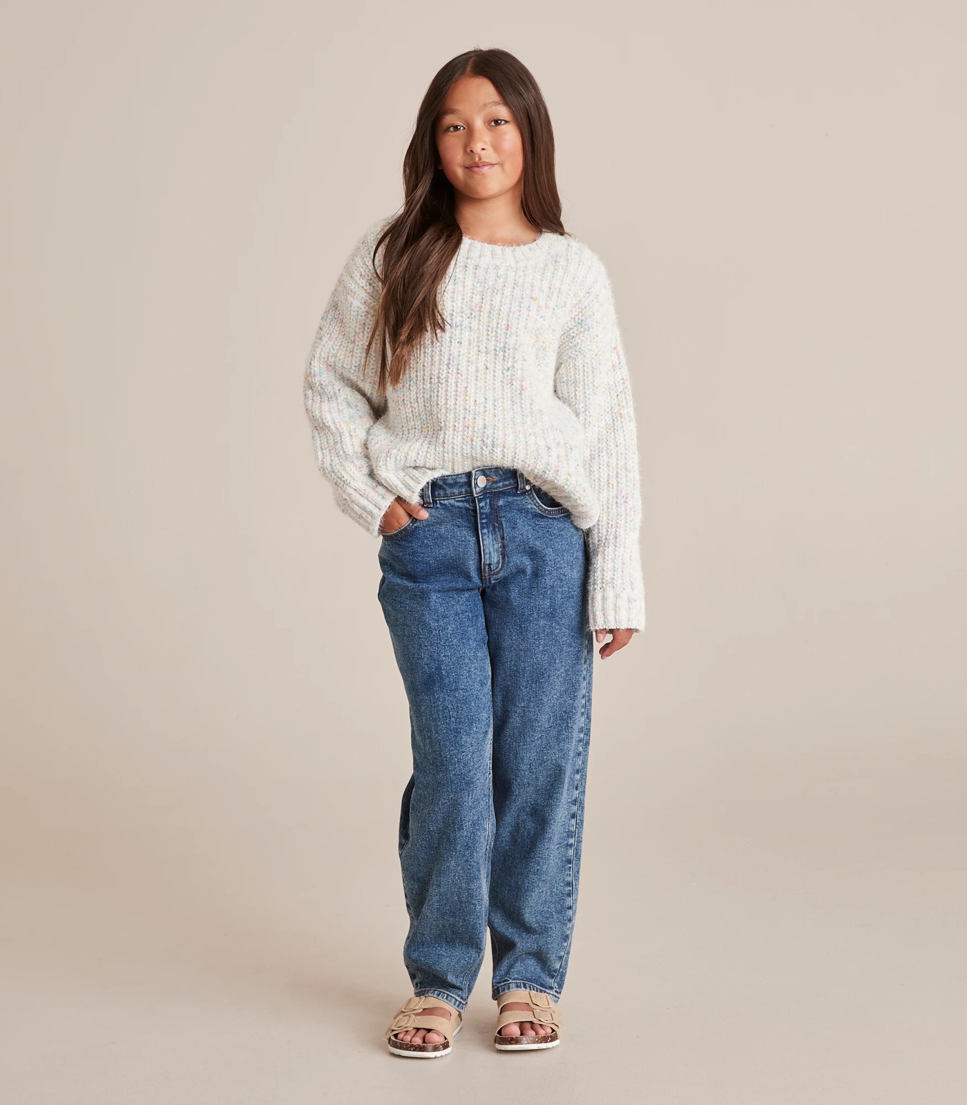 Chunky Chenille Eyelash Knit Jumper | Target Australia