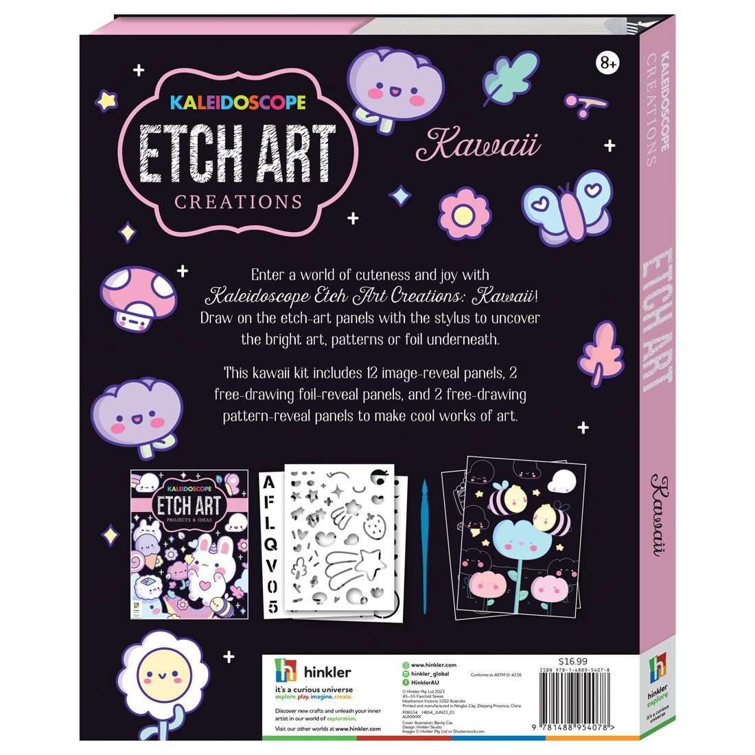 Kaleidoscope Etch Art Creations Kawaii | Target Australia