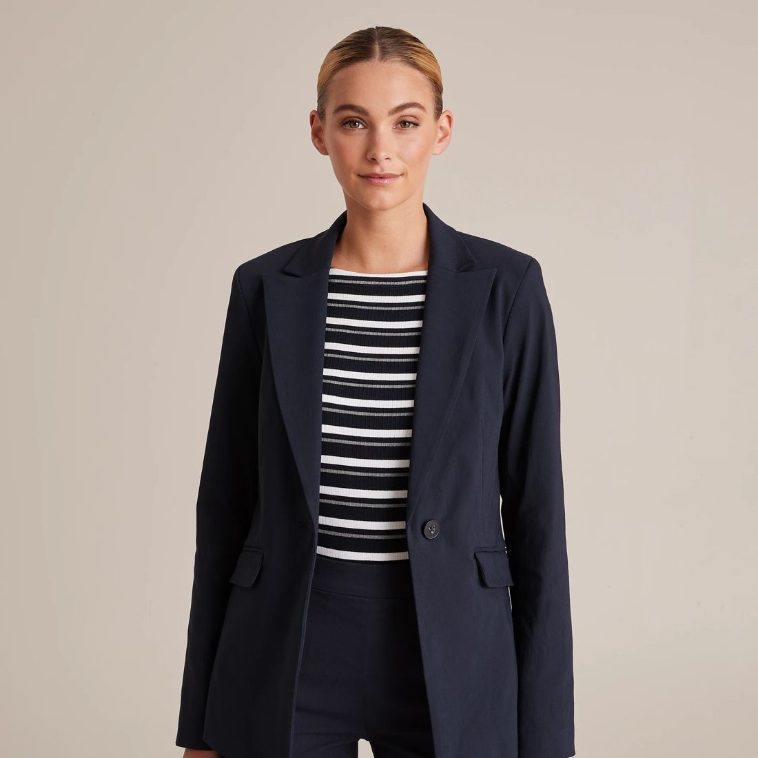 Preview Longline Bengaline Blazer | Target Australia