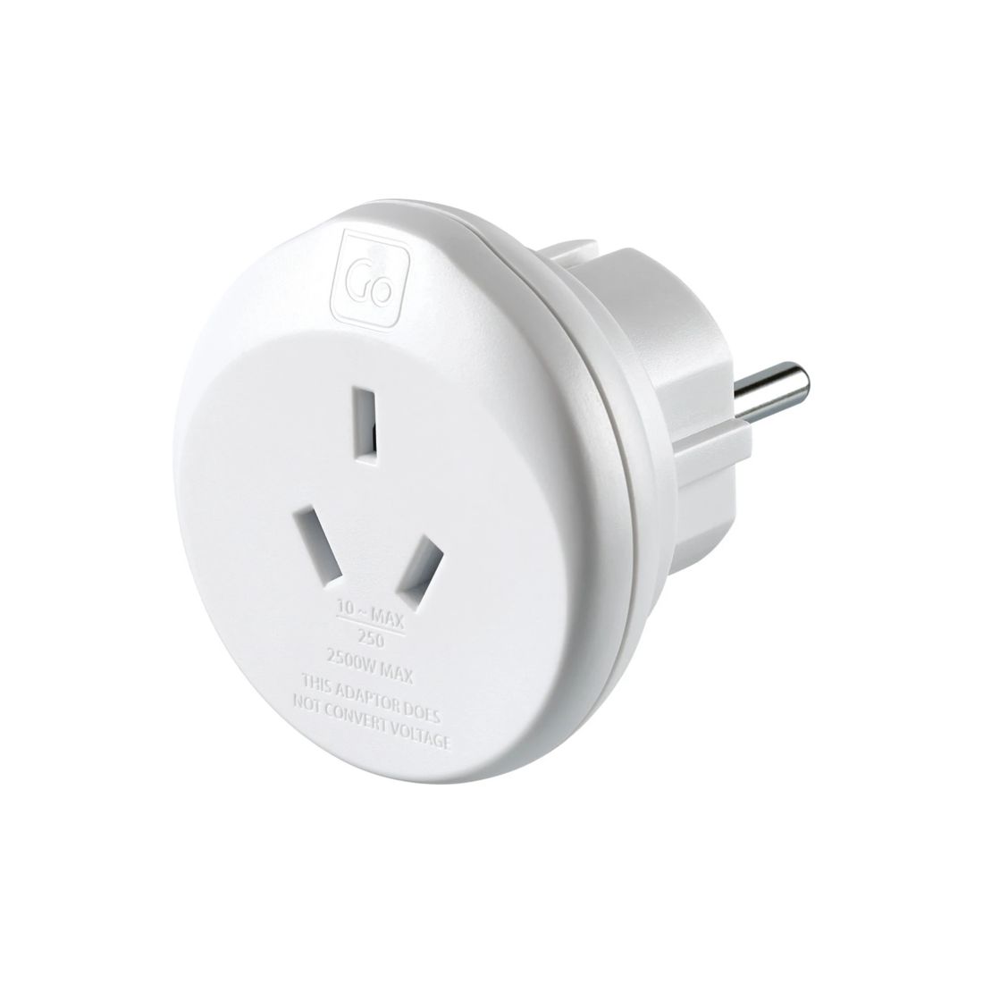 Go Travel Outbound Euro Travel Adapter 562 | Target Australia
