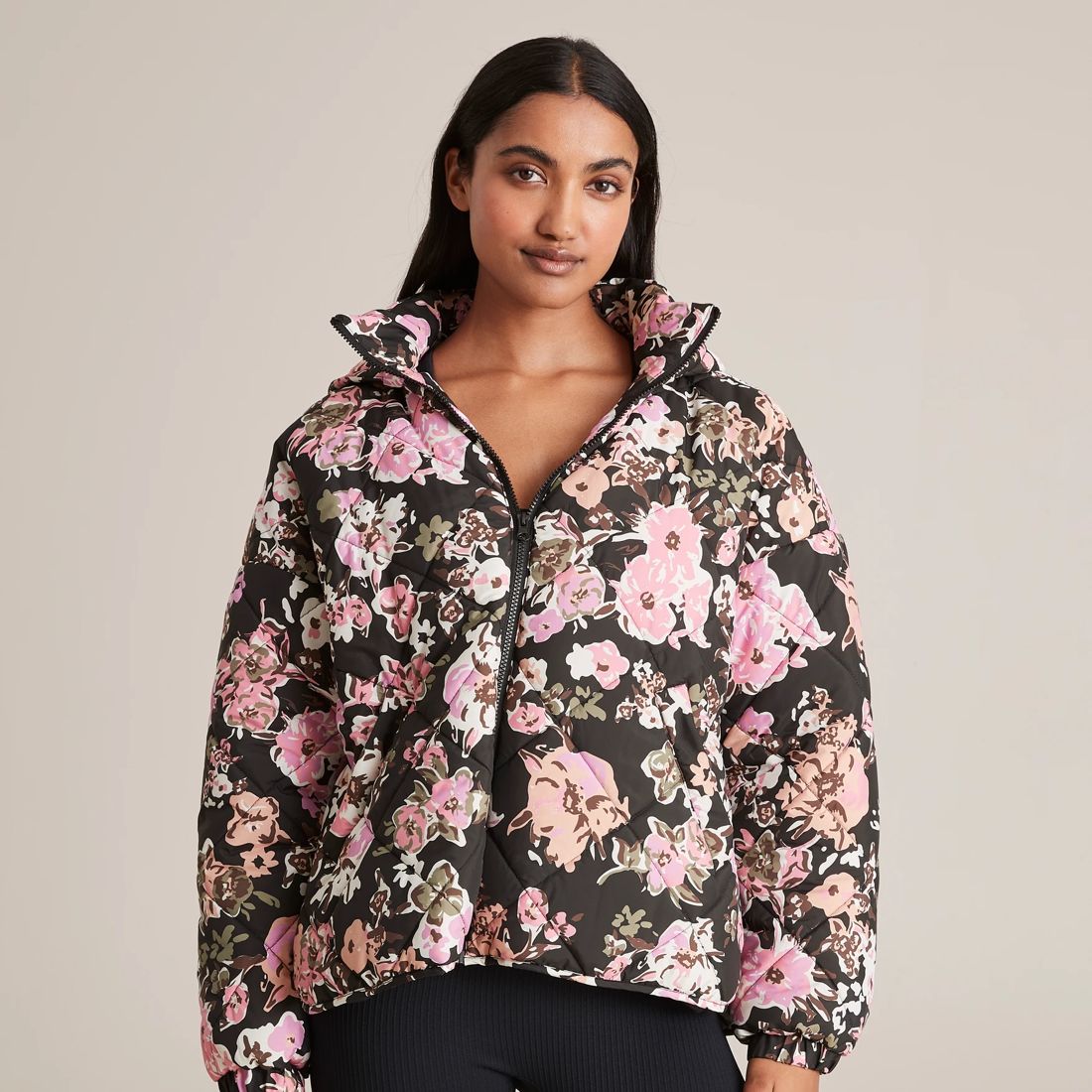 Active Zip Up Hooded Puffer Jacket | Target Australia