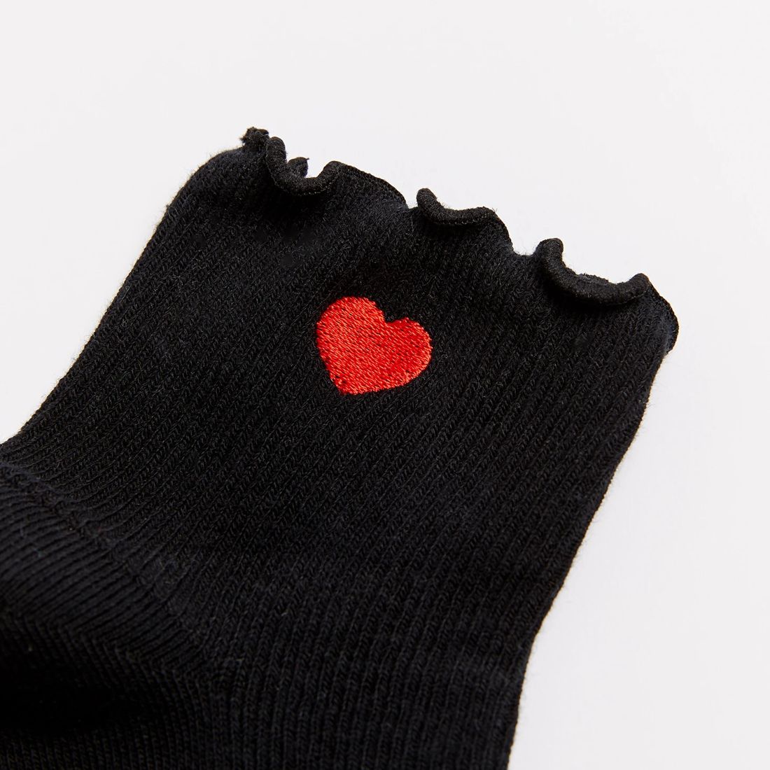 Womens Embroidered Frill Quarter Crew Sock - AC-Lab | Target Australia