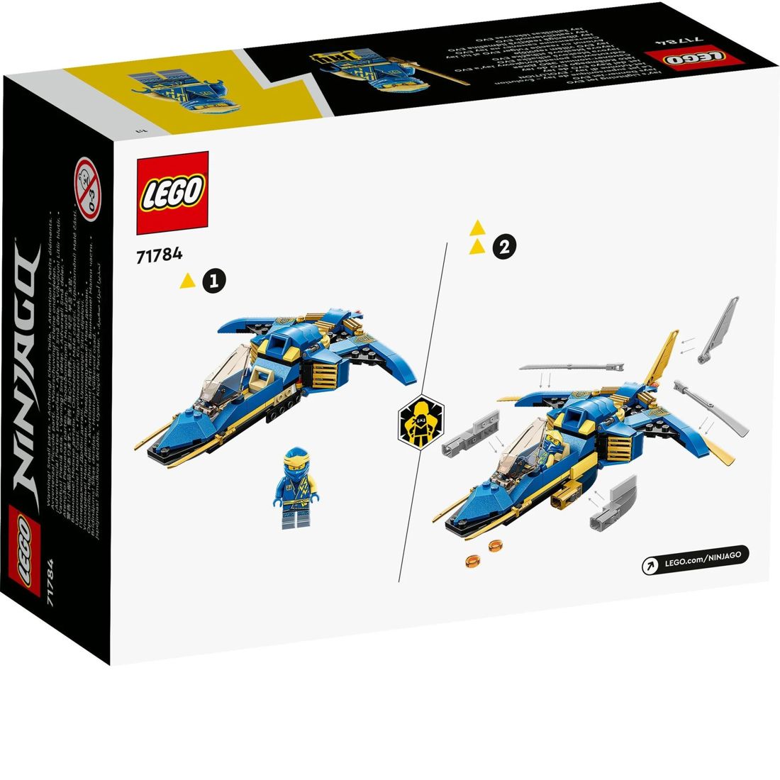 LEGO® NINJAGO Jay’s Lightning Jet EVO 71784 | Target Australia