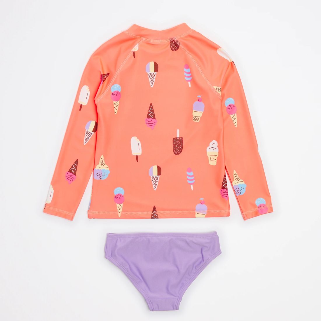Ice Cream Neon Swim Rashie 2 Piece Set | Target Australia