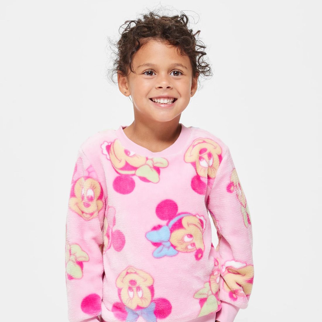 Disney Minnie Mouse Fleece Pyjama Set | Target Australia