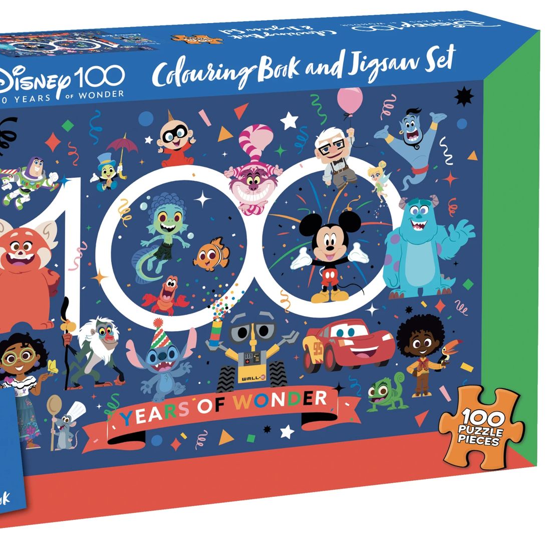 Disney 100: Colouring Book And Jigsaw Set | Target Australia