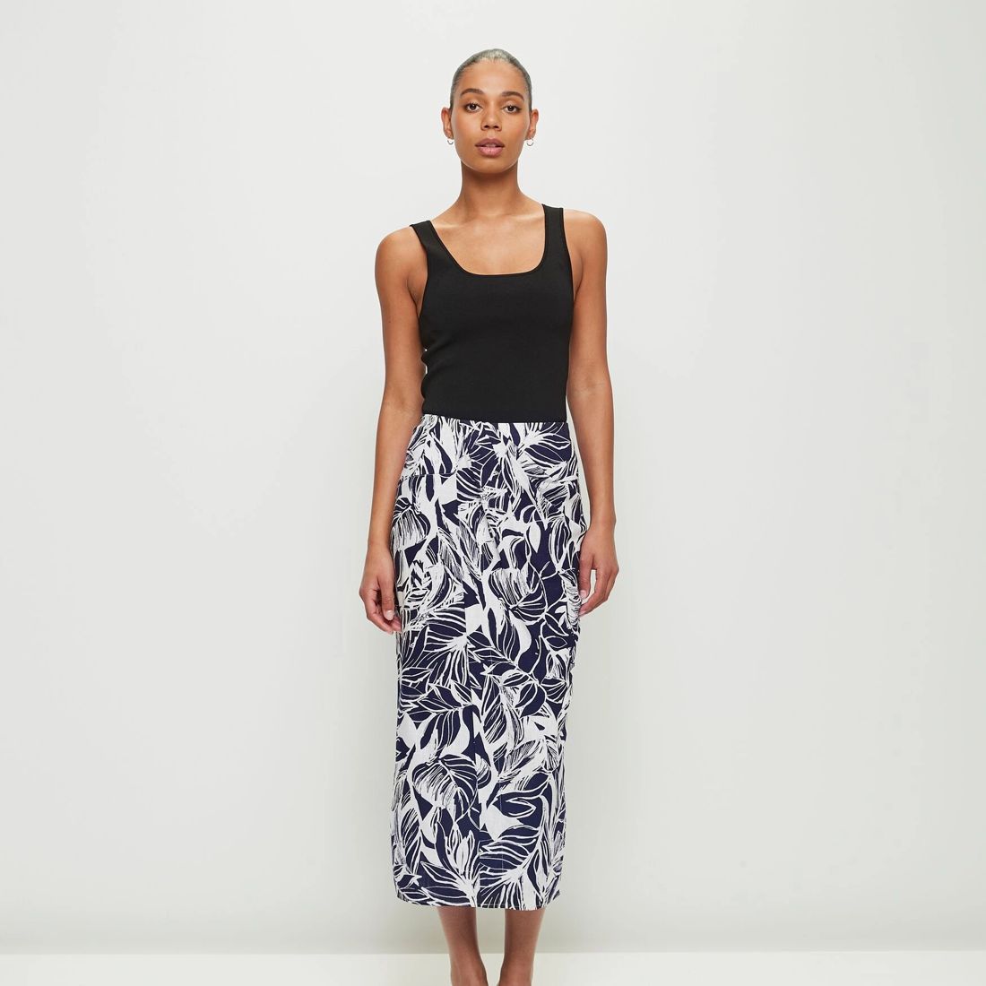 Draped Midi Skirt - Preview | Target Australia