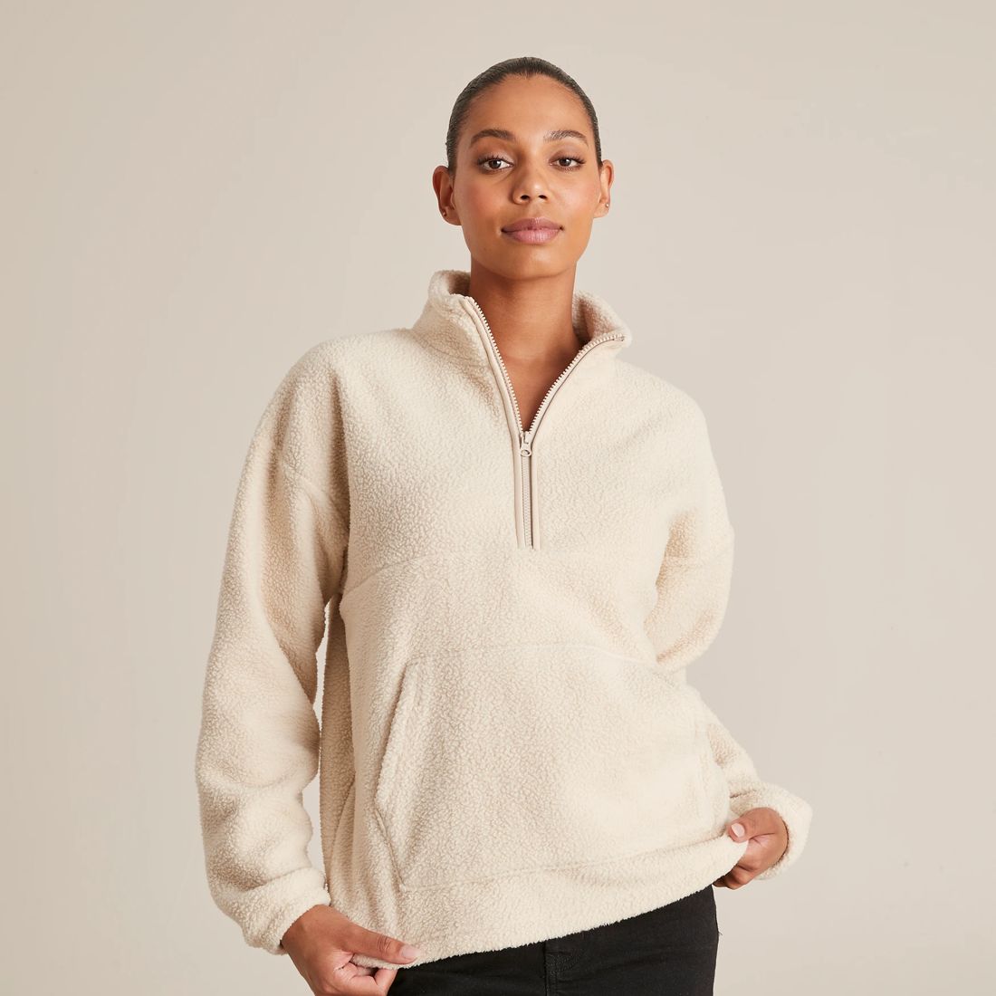 Active 1/4 Zip Polar Fleece Jumper | Target Australia