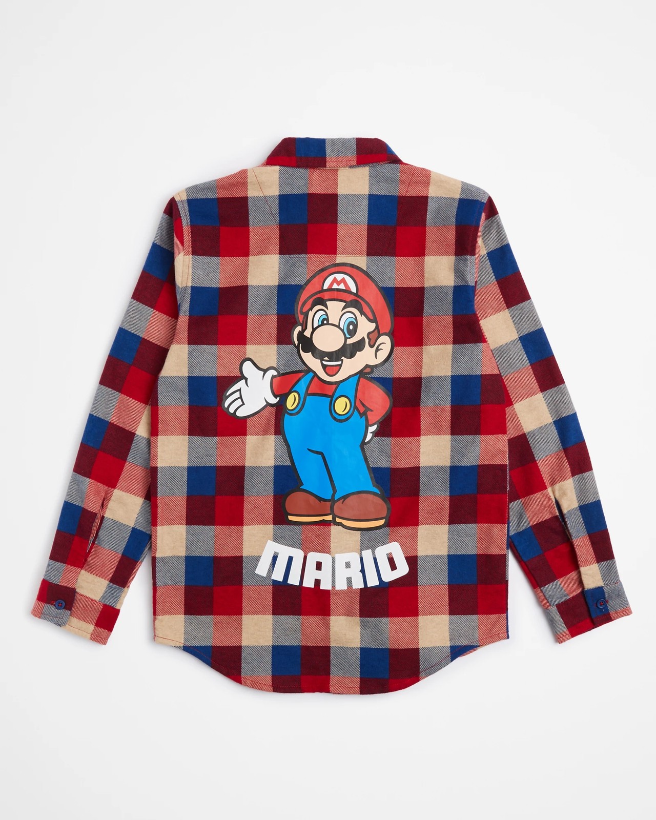 Super Mario Check Shirt | Target Australia