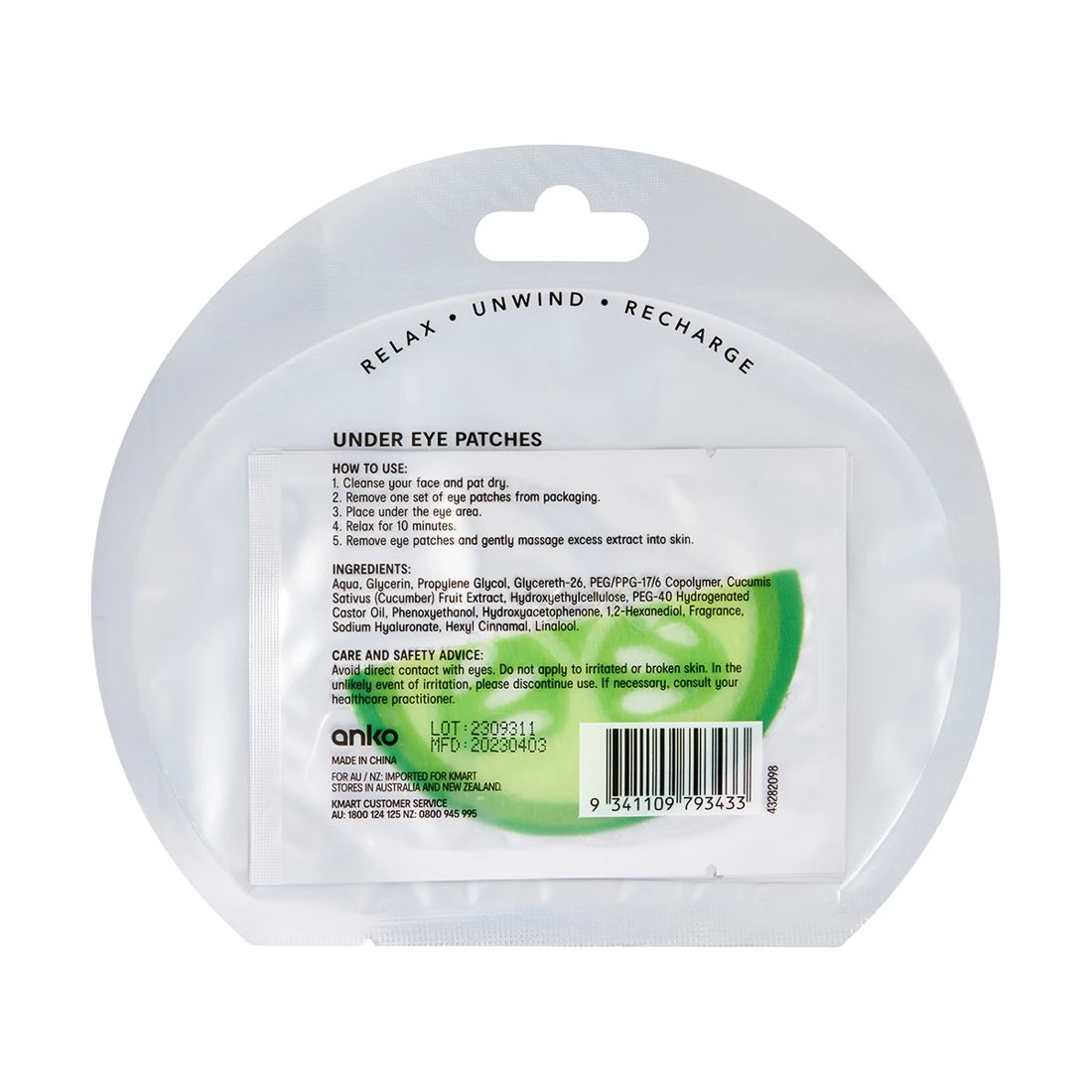 Printed Eye Masks 3 Pack - Anko | Target Australia