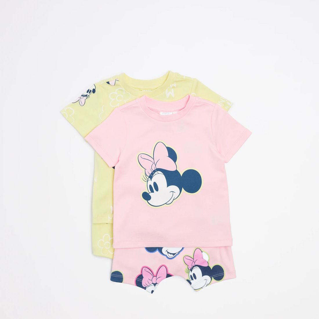 Disney Baby Minnie Mouse Cotton Pyjama Sets - 2 Pack | Target Australia