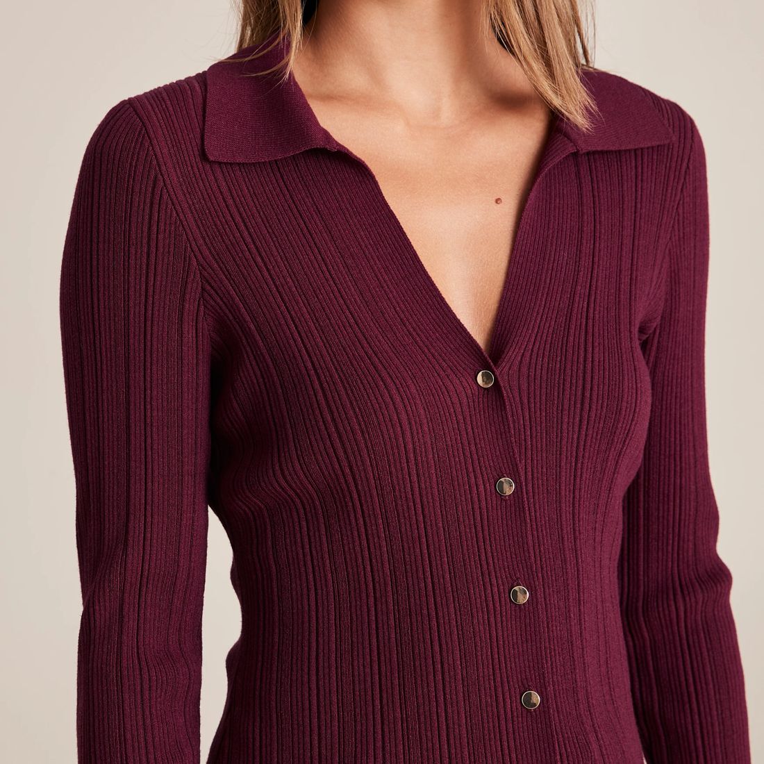 Preview Variegated Rib Cardigan | Target Australia