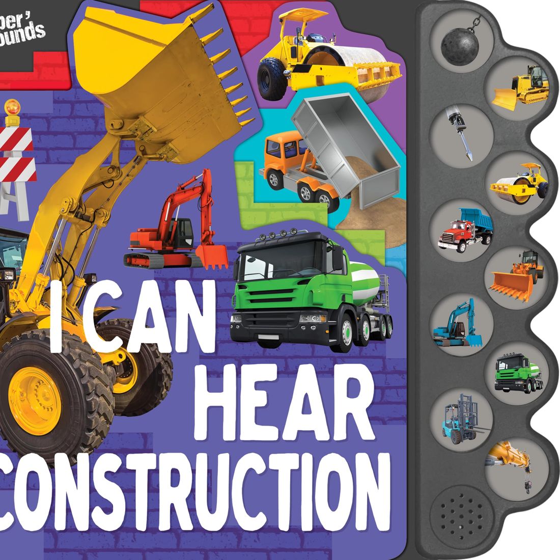 10-Button Sound Book - I Can Hear Construction Vol. 2 | Target Australia