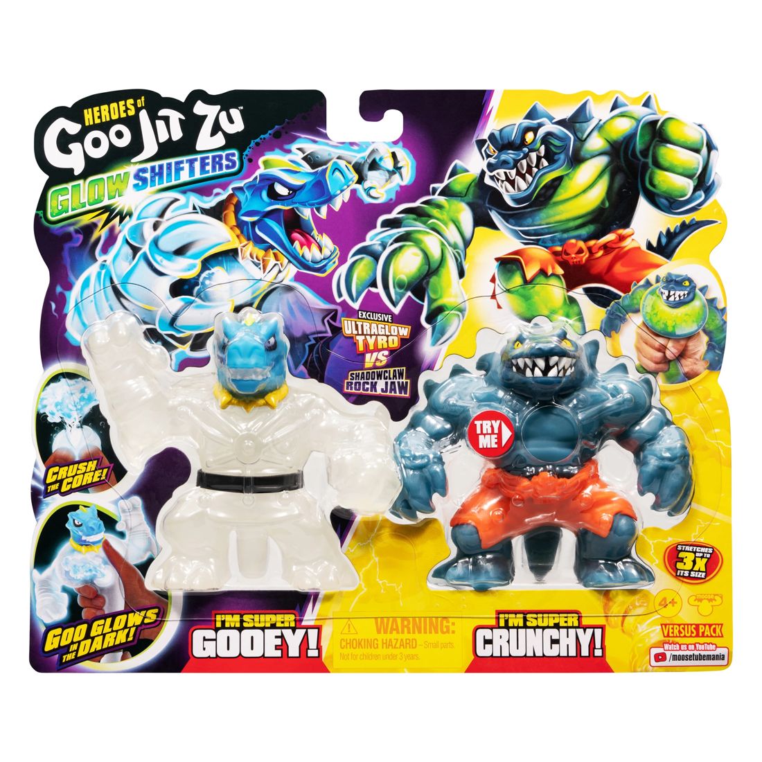 Heroes of Goo Jit Zu Glow Shifters Versus Pack - Assorted* | Target ...