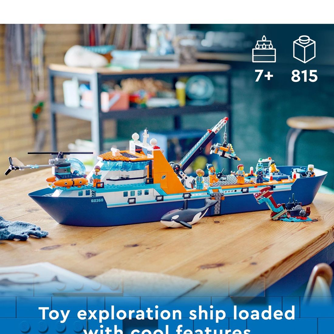 LEGO® City Arctic Explorer Ship 60368 | Target Australia