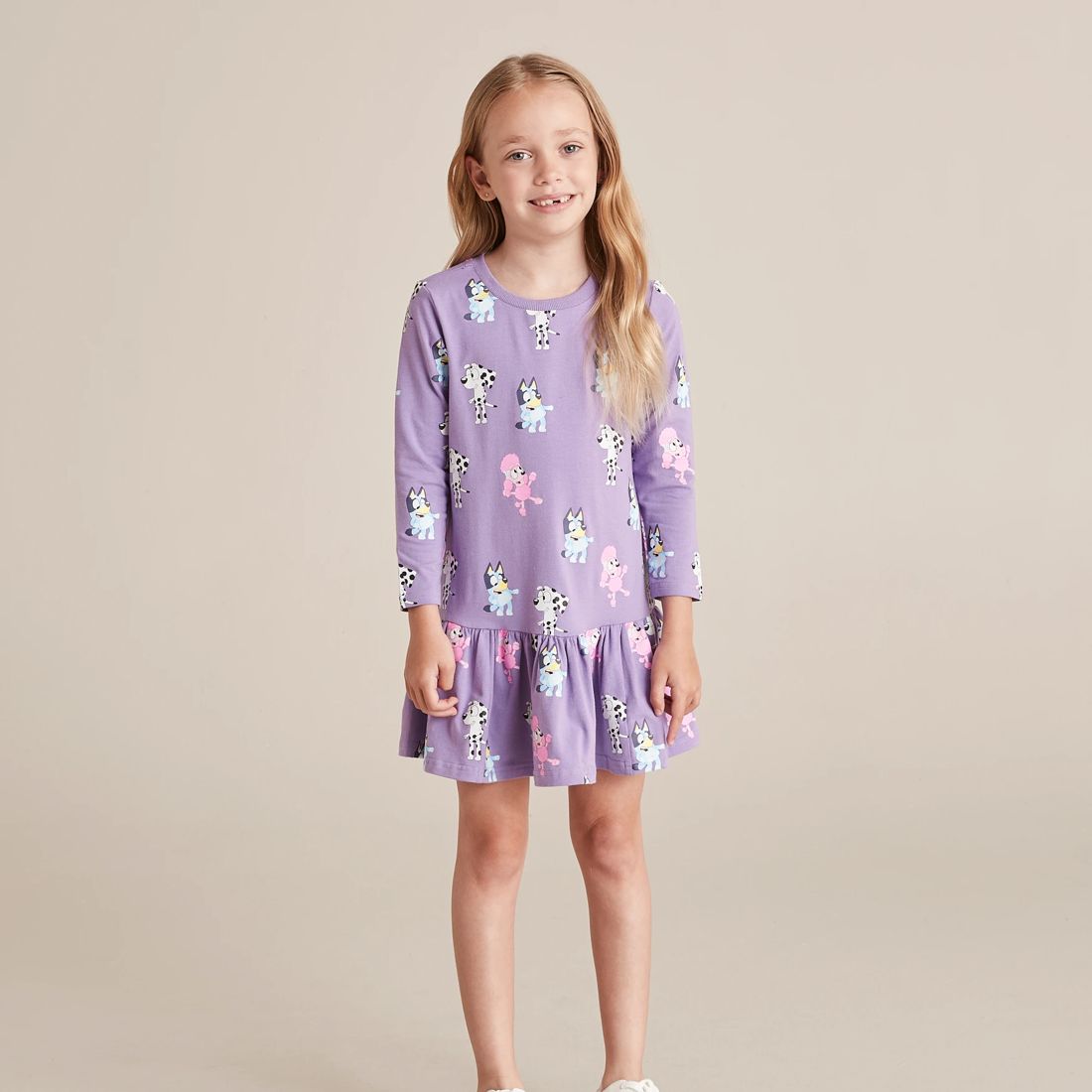 Bluey Drop Hem Dress | Target Australia