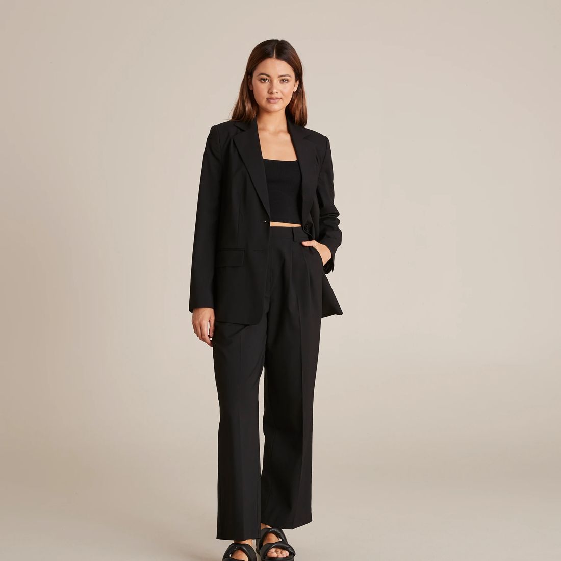 Lily Loves Oversized Blazer - Black | Target Australia