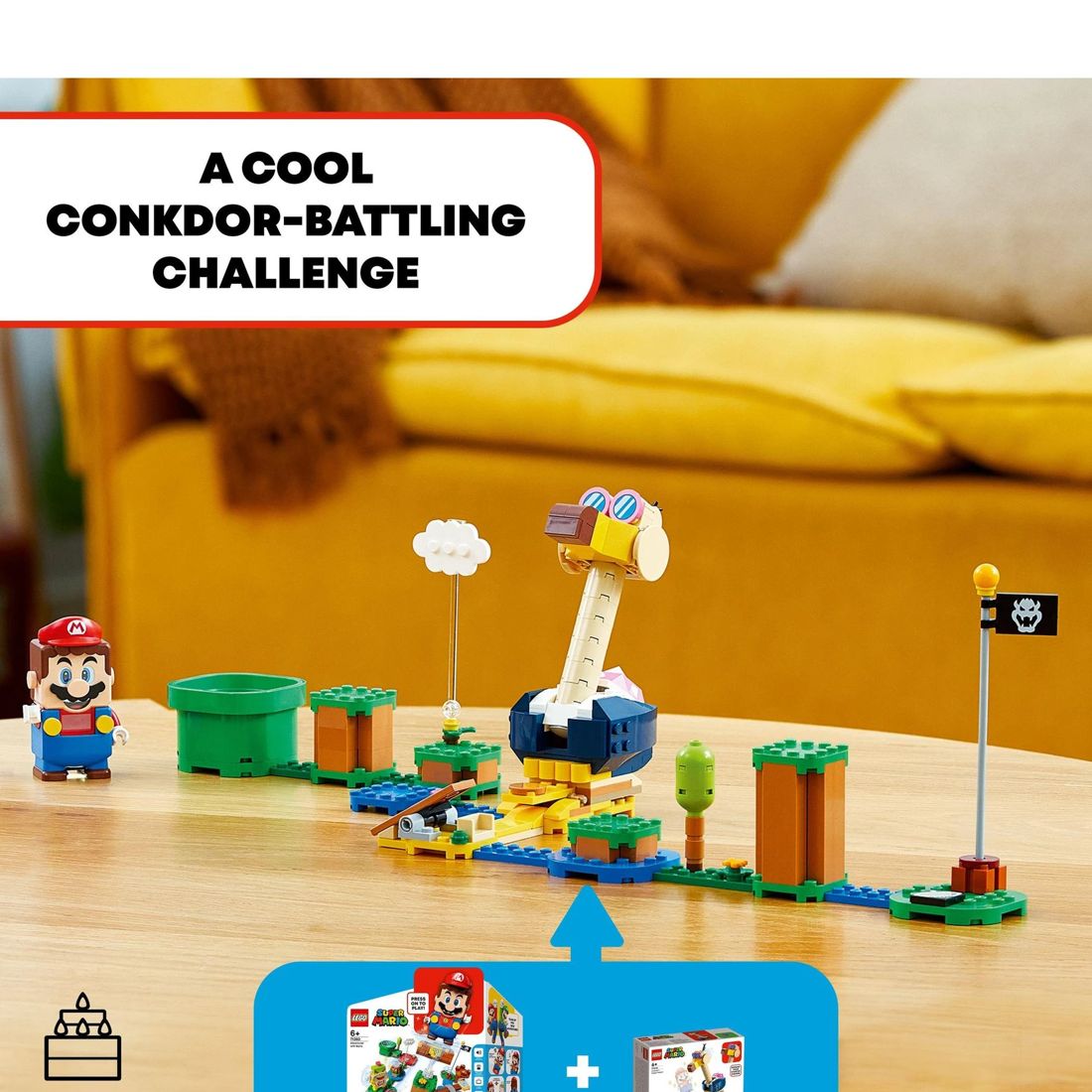 LEGO® Super Mario™ Conkdor's Noggin Bopper Expansion 71414 | Target ...