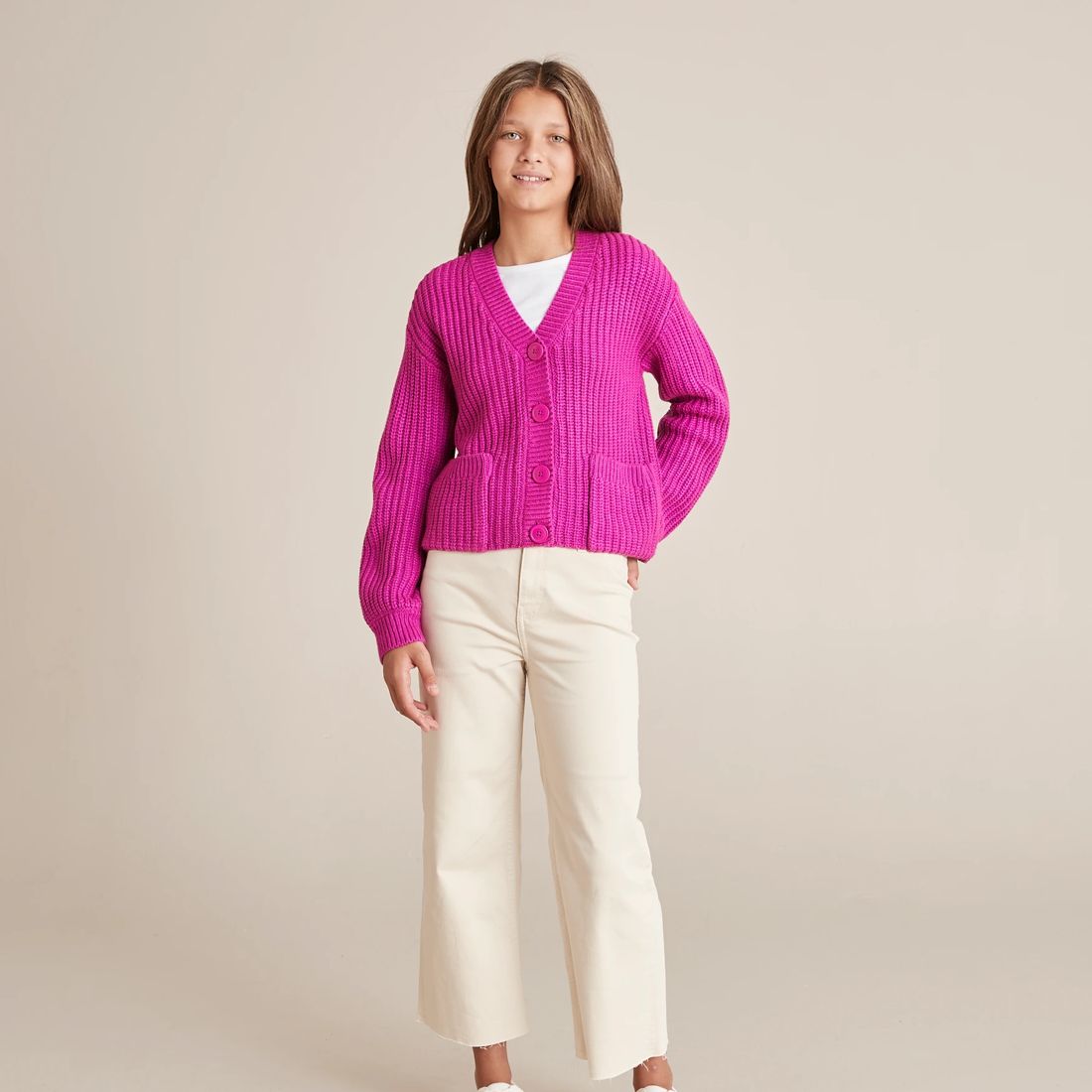 Button Knit Cardigan | Target Australia