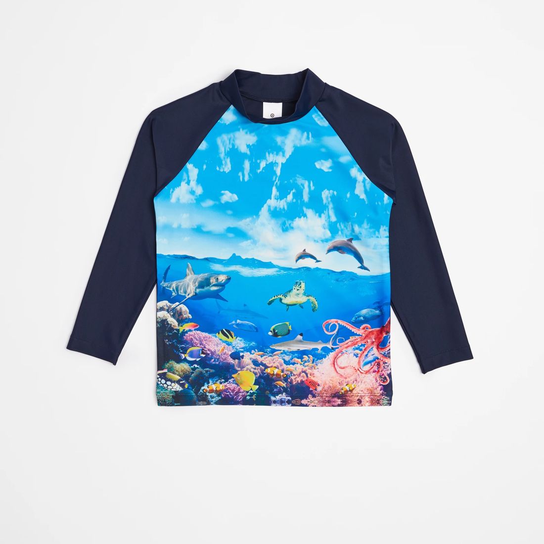 Underwater Print Swim Rashie | Target Australia