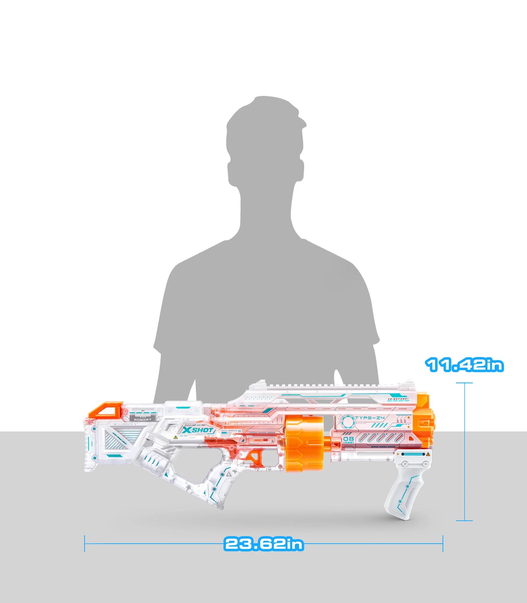 Nerf Pfeile ZURU X-SHOT Dartblaster Skins Last Stand (Graffiti ...