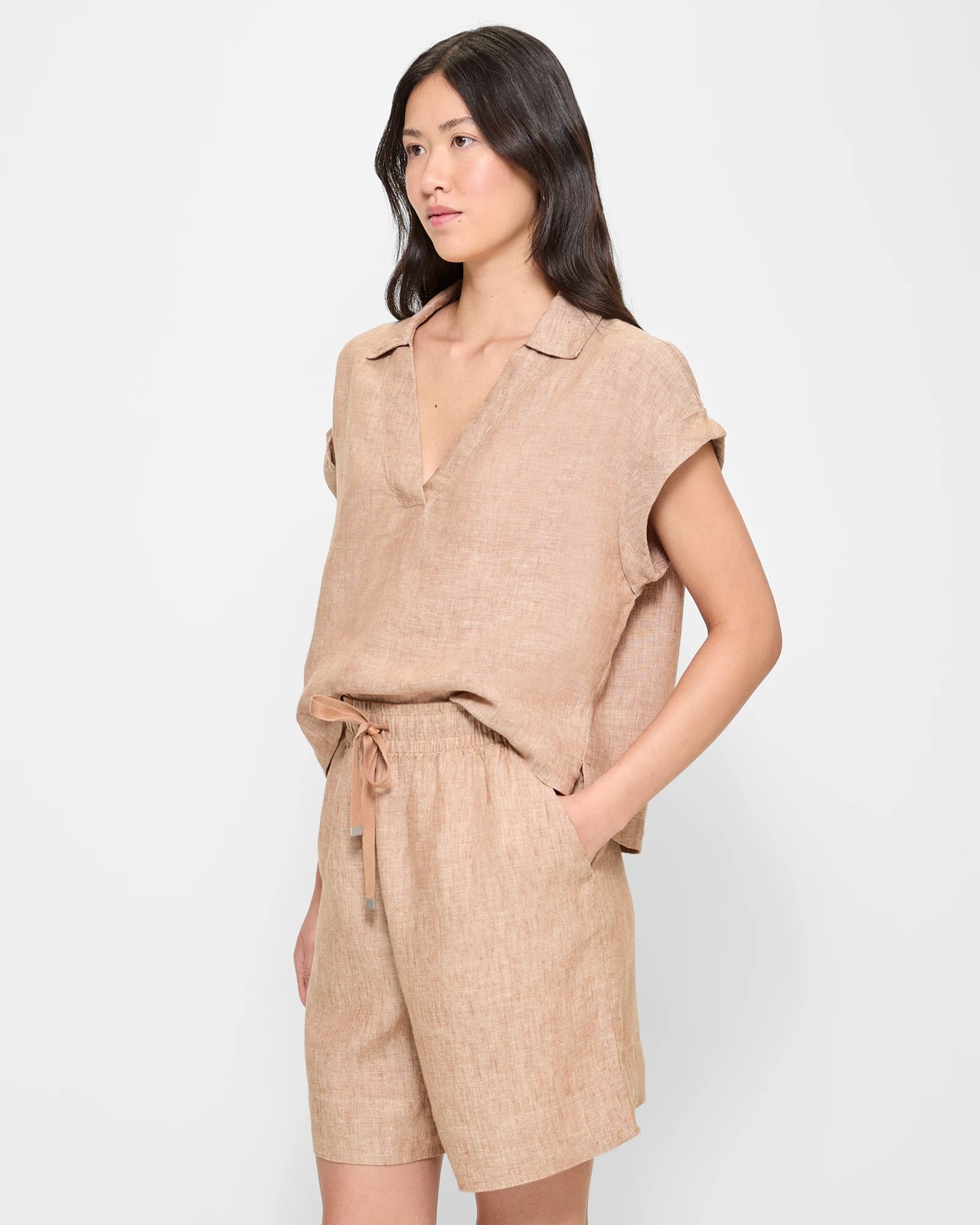 European Linen Long Shorts | Target Australia