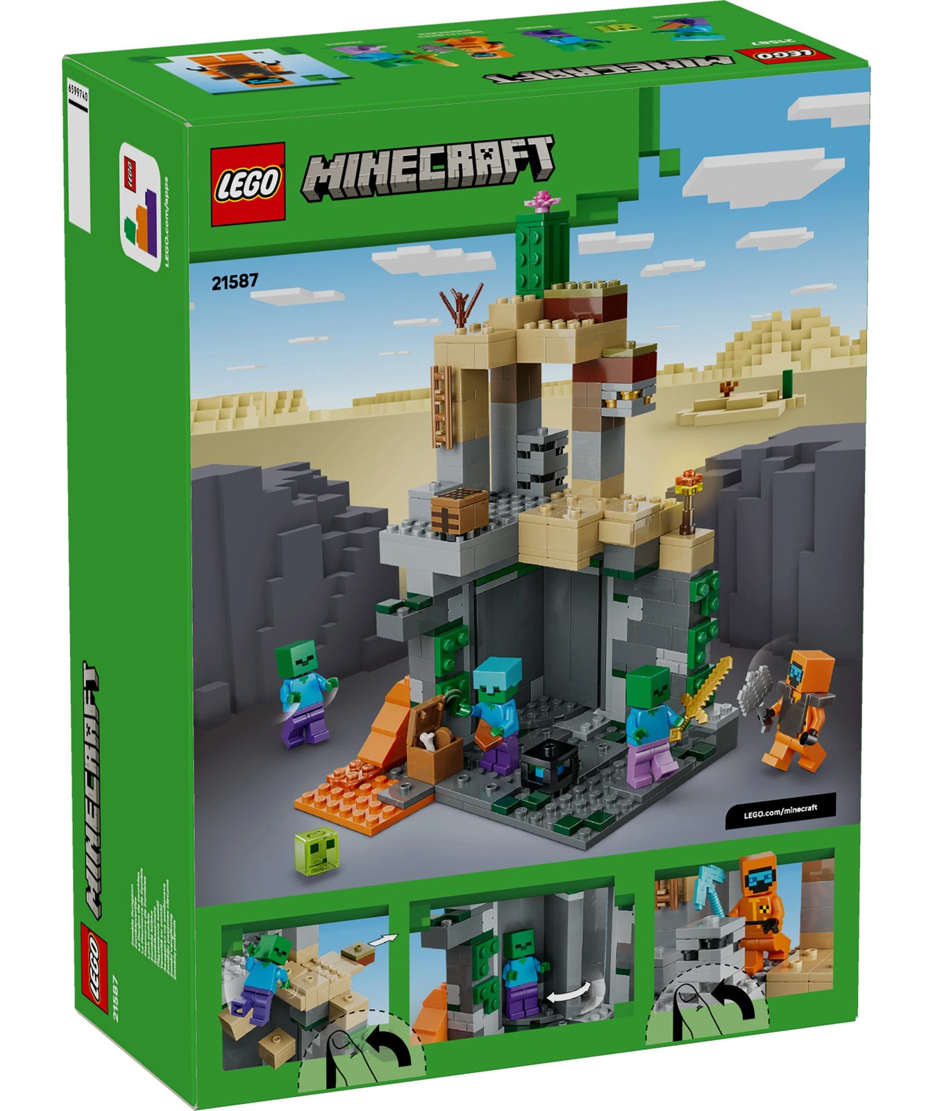 LEGO® Minecraft Zombie Dungeon 21587 | Target Australia