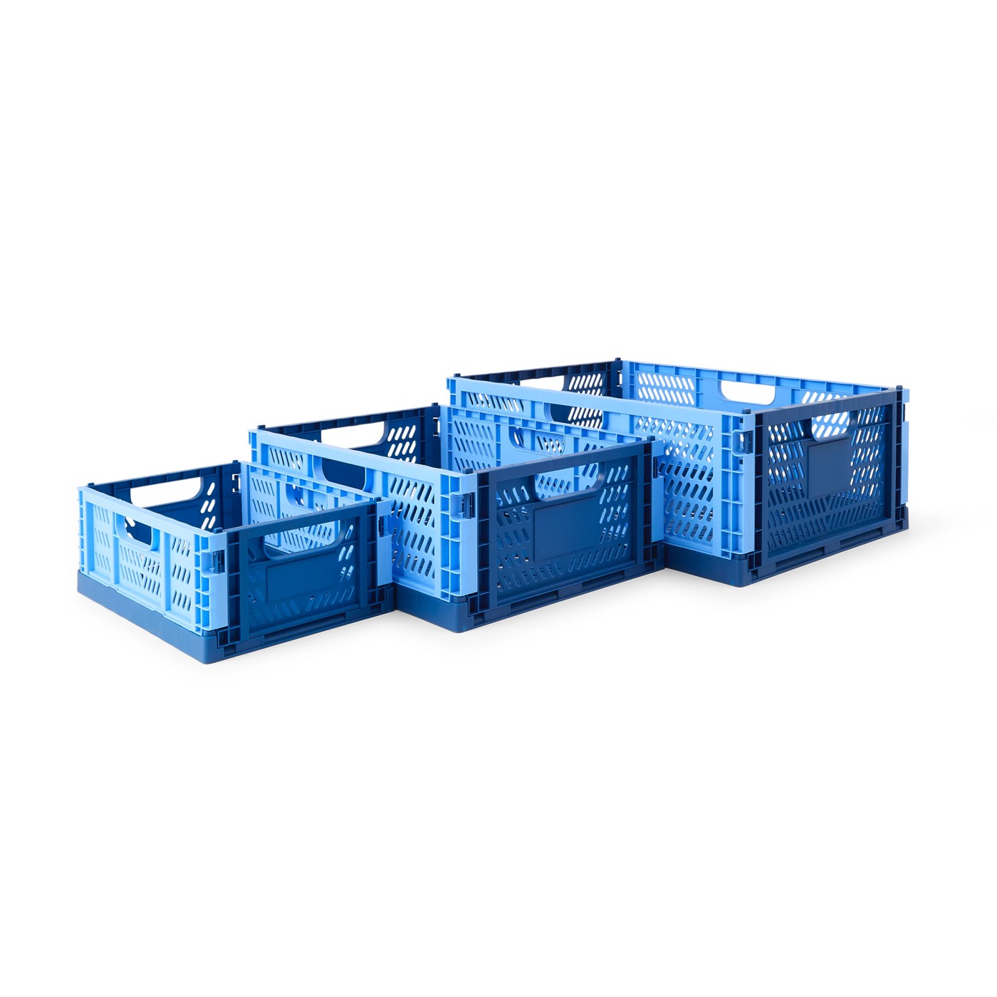 Anko 30L Collapsible Crate - Large, Blue | Target Australia