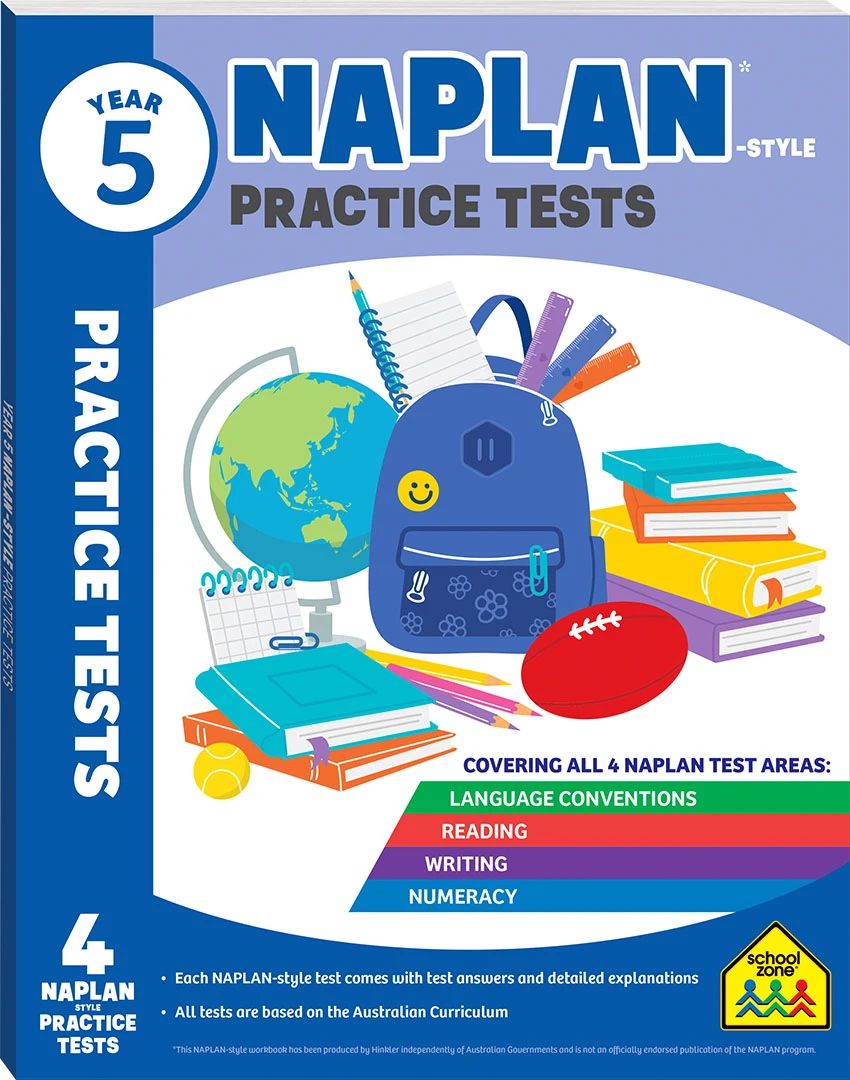Year 5 NAPLAN*-style Practice Tests | Target Australia