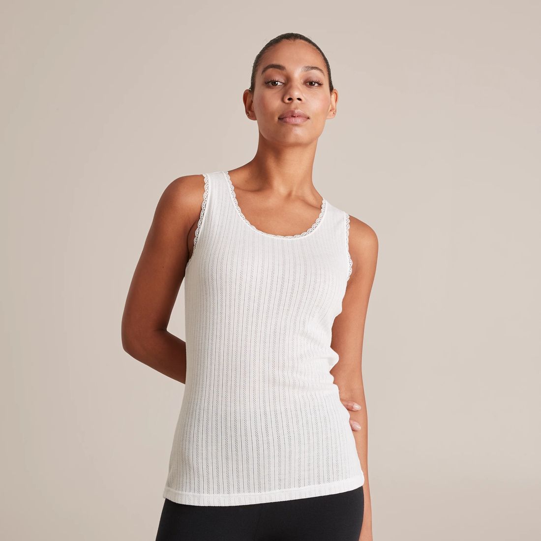 Pointelle Vest | Target Australia