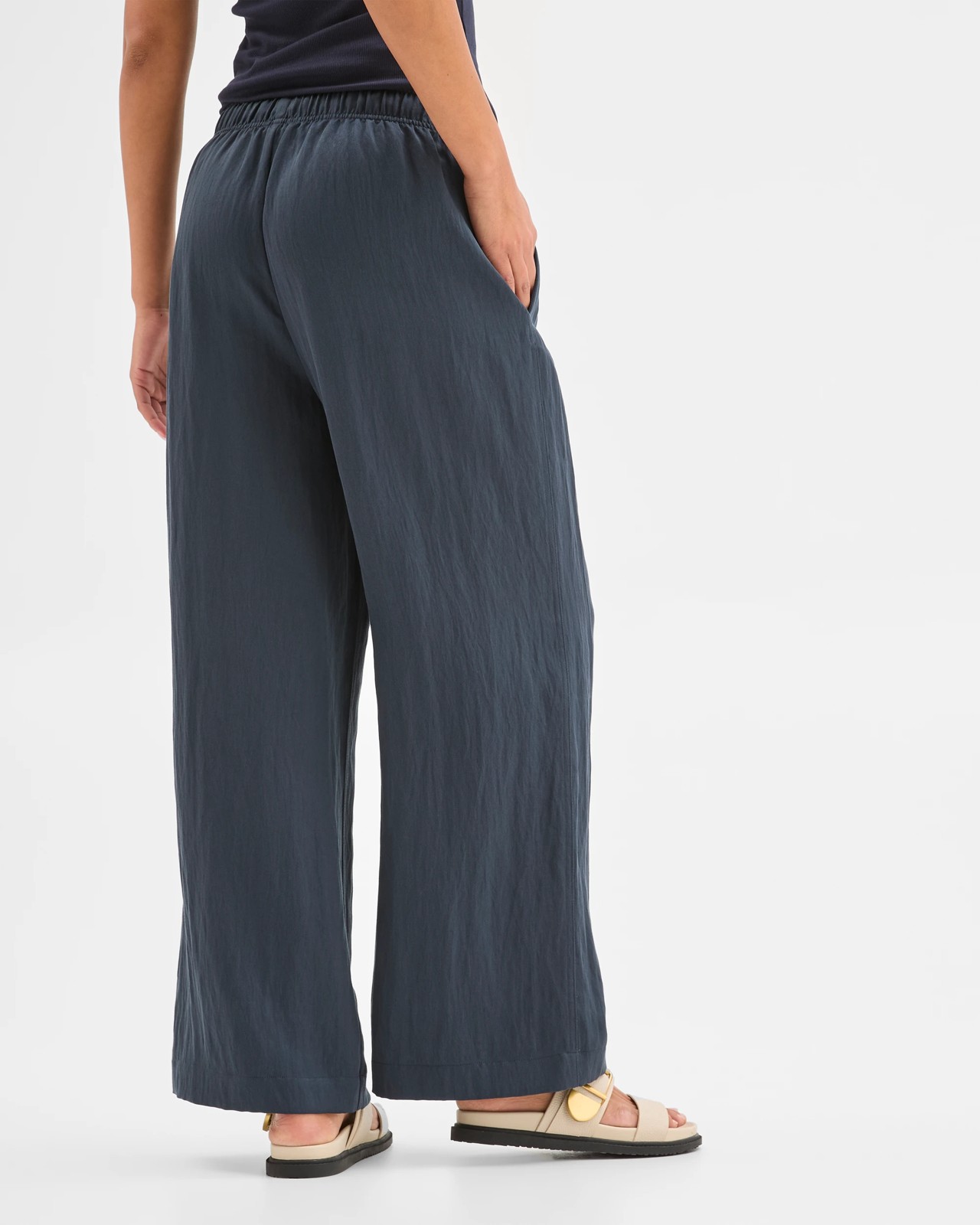 Pull On Full Leg Pants - Navy Blazer | Target Australia