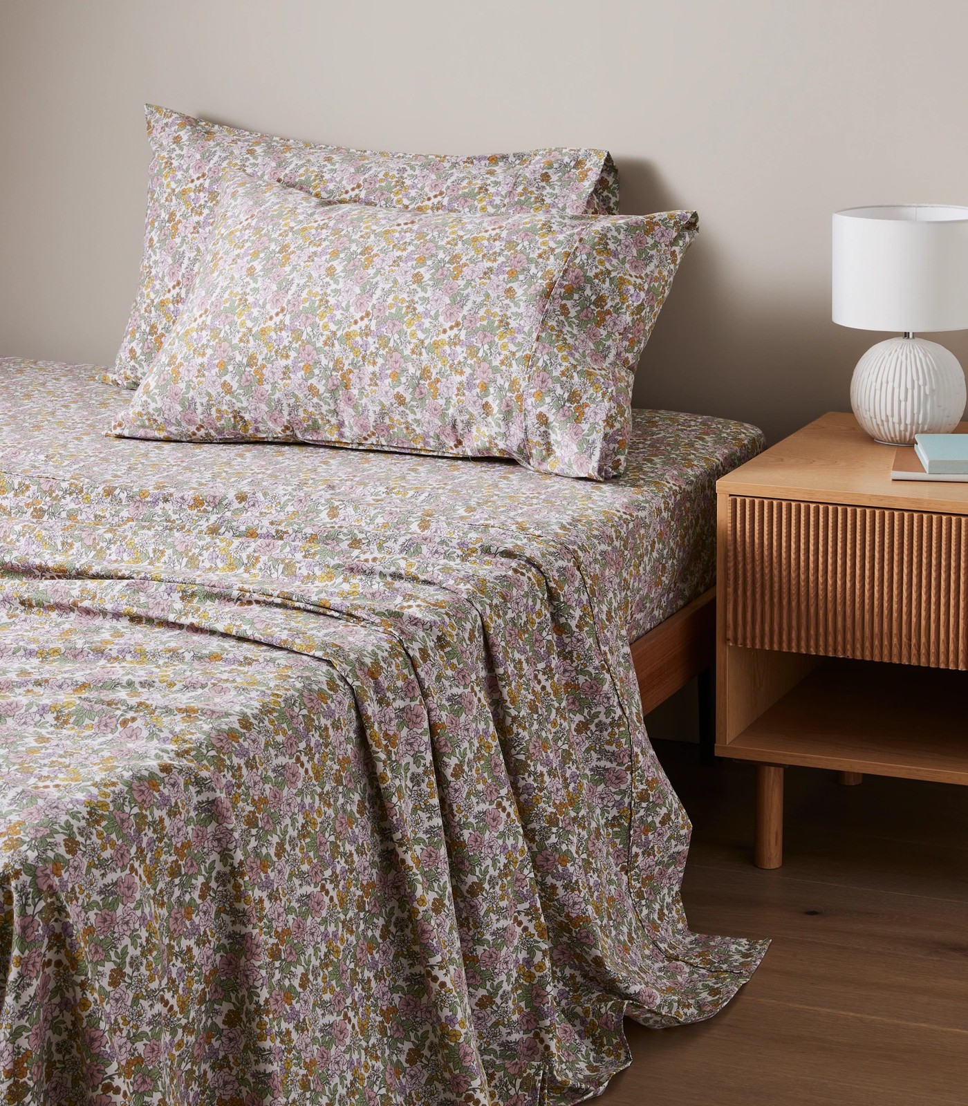 Stonewash Printed Sheet Set Rylee Floral Target Australia