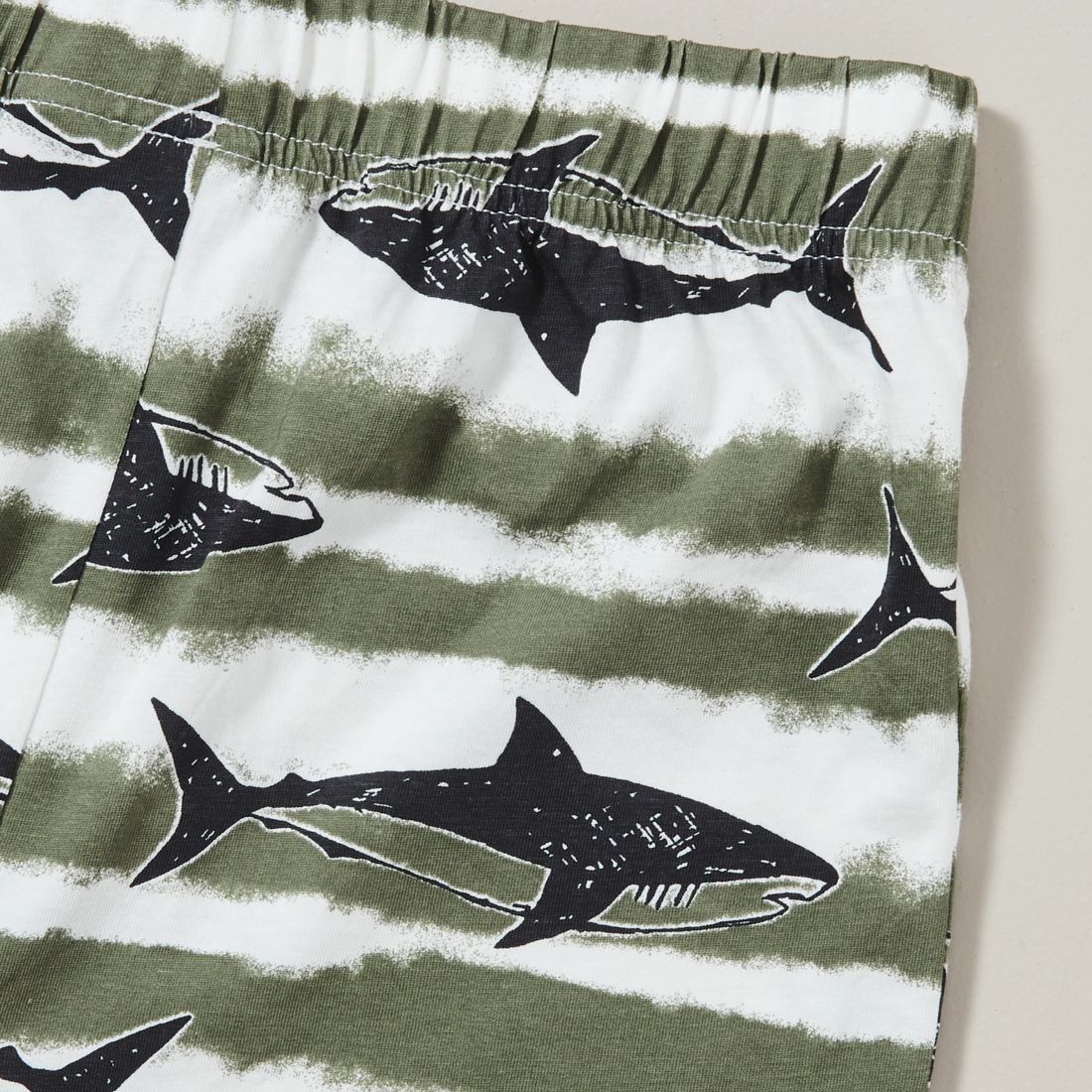 Organic Cotton Shark Pyjama Set | Target Australia