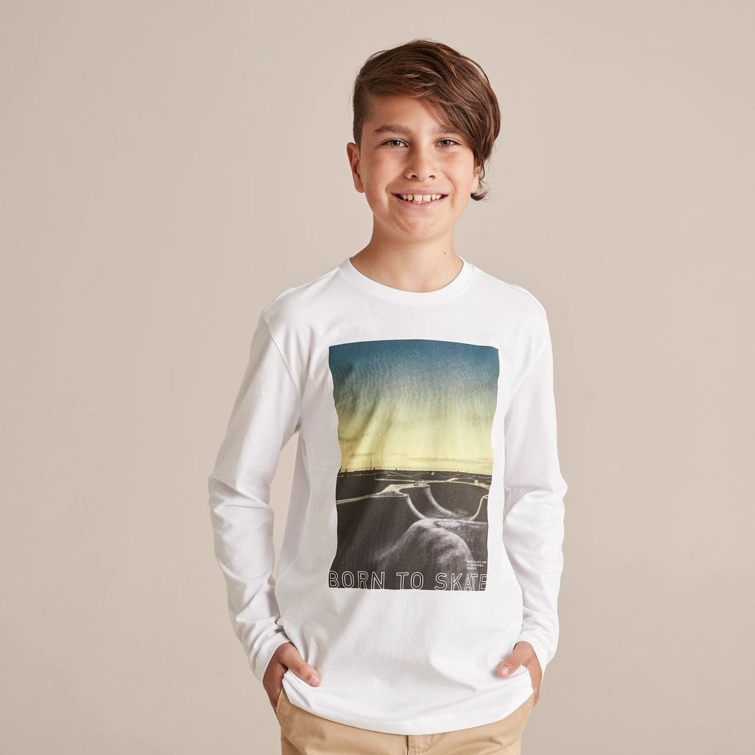 Organic Cotton Graphic Print Top | Target Australia