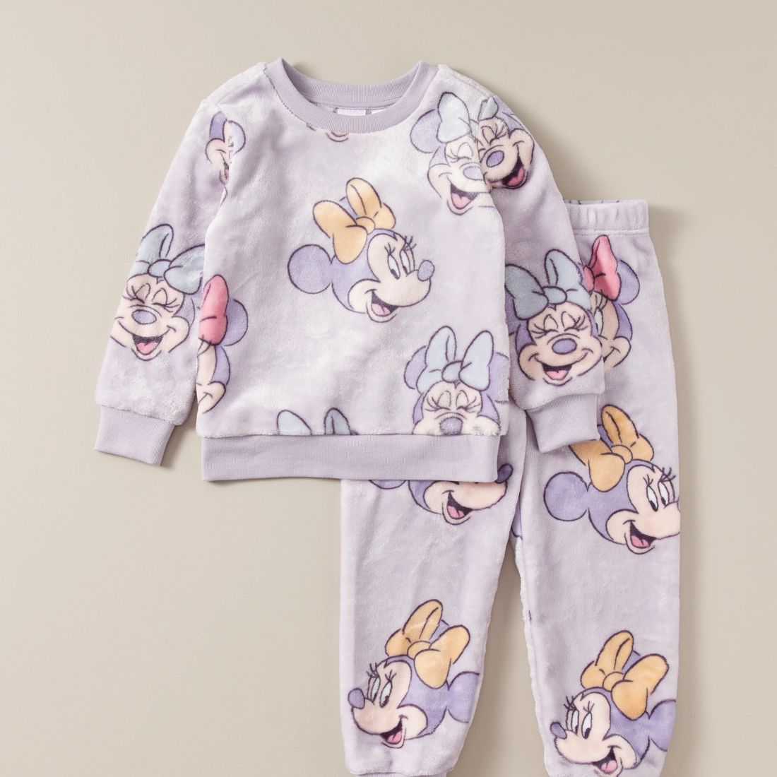 Disney Minnie Mouse Fleece Pyjama Set | Target Australia