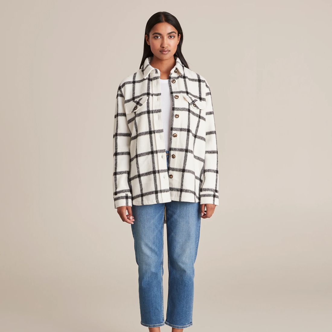 Brushed Shacket | Target Australia