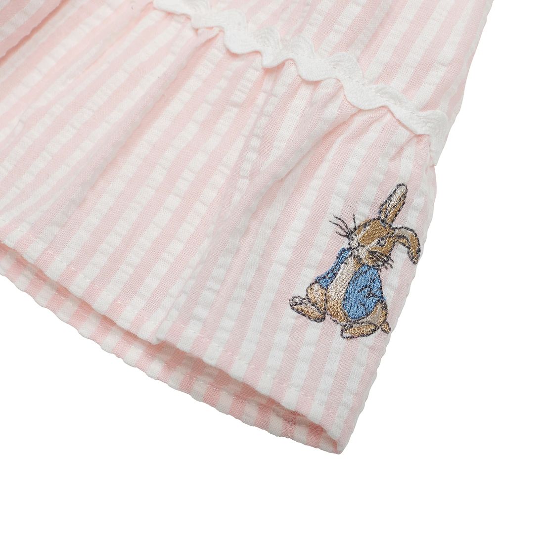 Peter Rabbit Pink Seersucker Dress | Target Australia