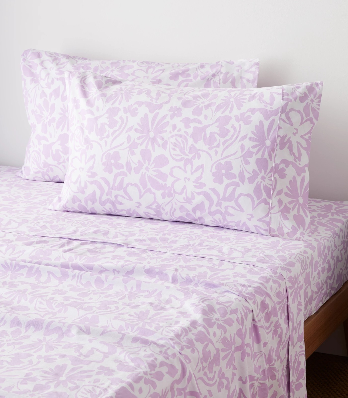 Stonewash Printed Sheet Set - Vida Bloom | Target Australia