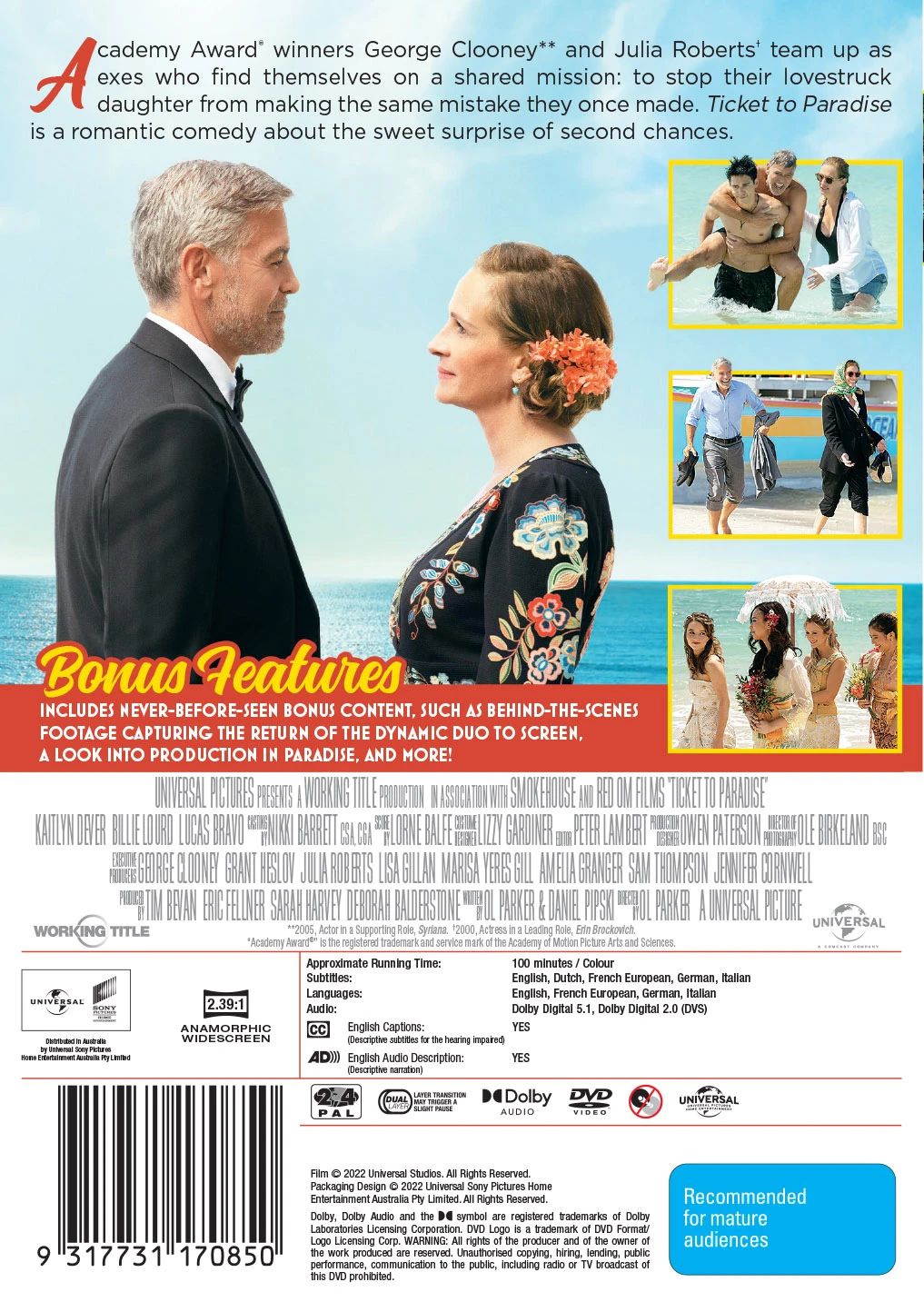Ticket to Paradise - Collector's Edition - DVD | Target Australia