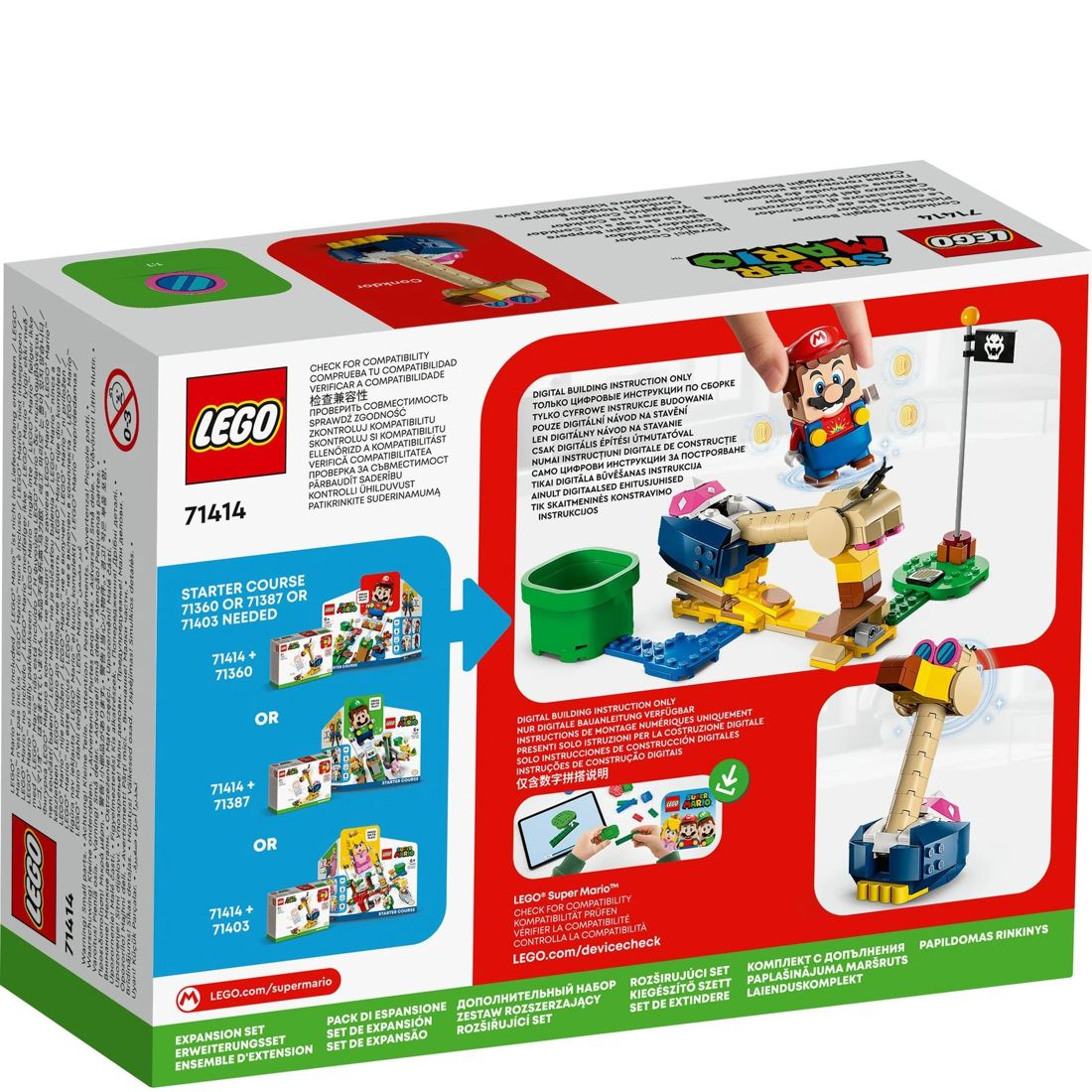 LEGO® Super Mario™ Conkdor's Noggin Bopper Expansion 71414 | Target ...