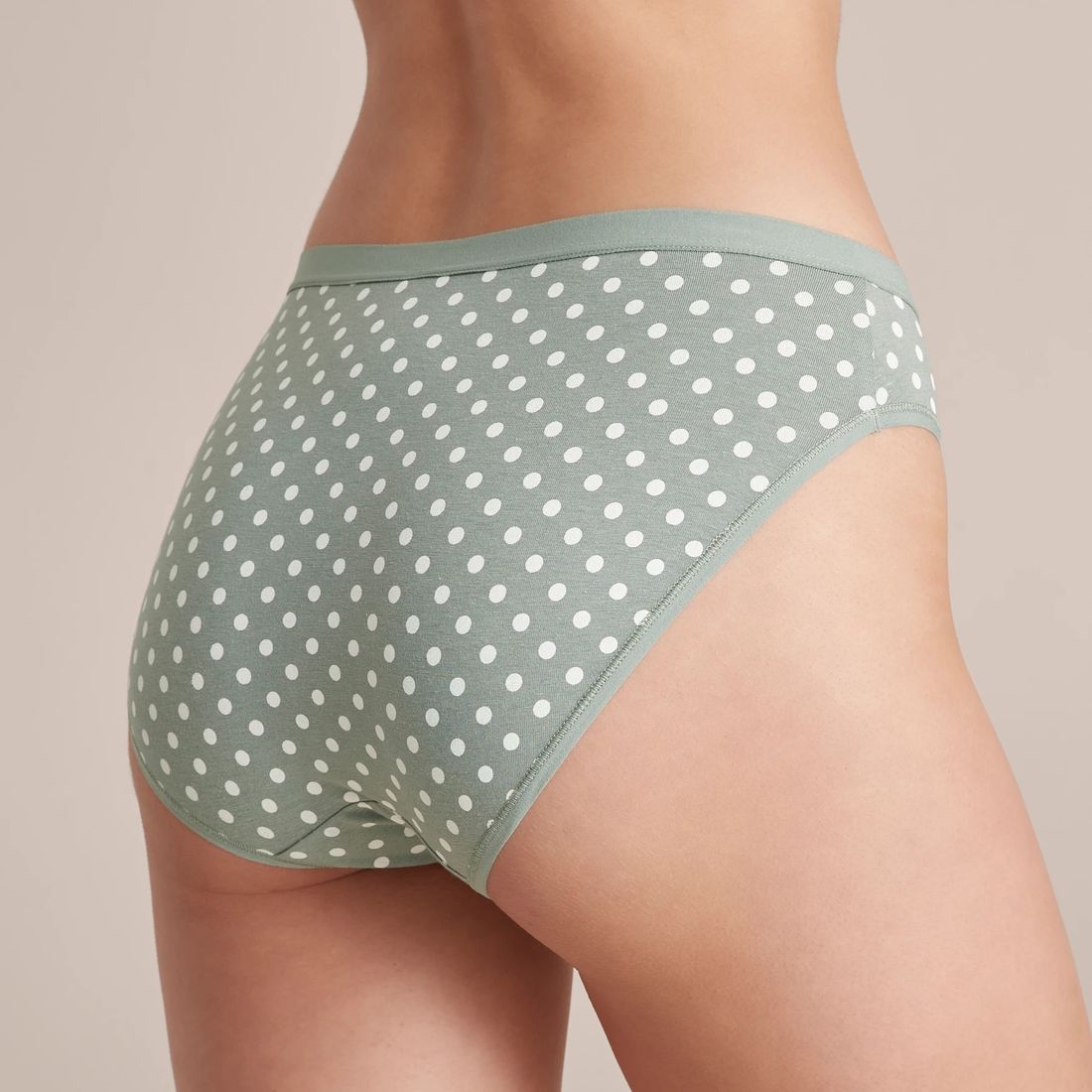 Cotton Modal Bikini Briefs Green Spot Target Australia