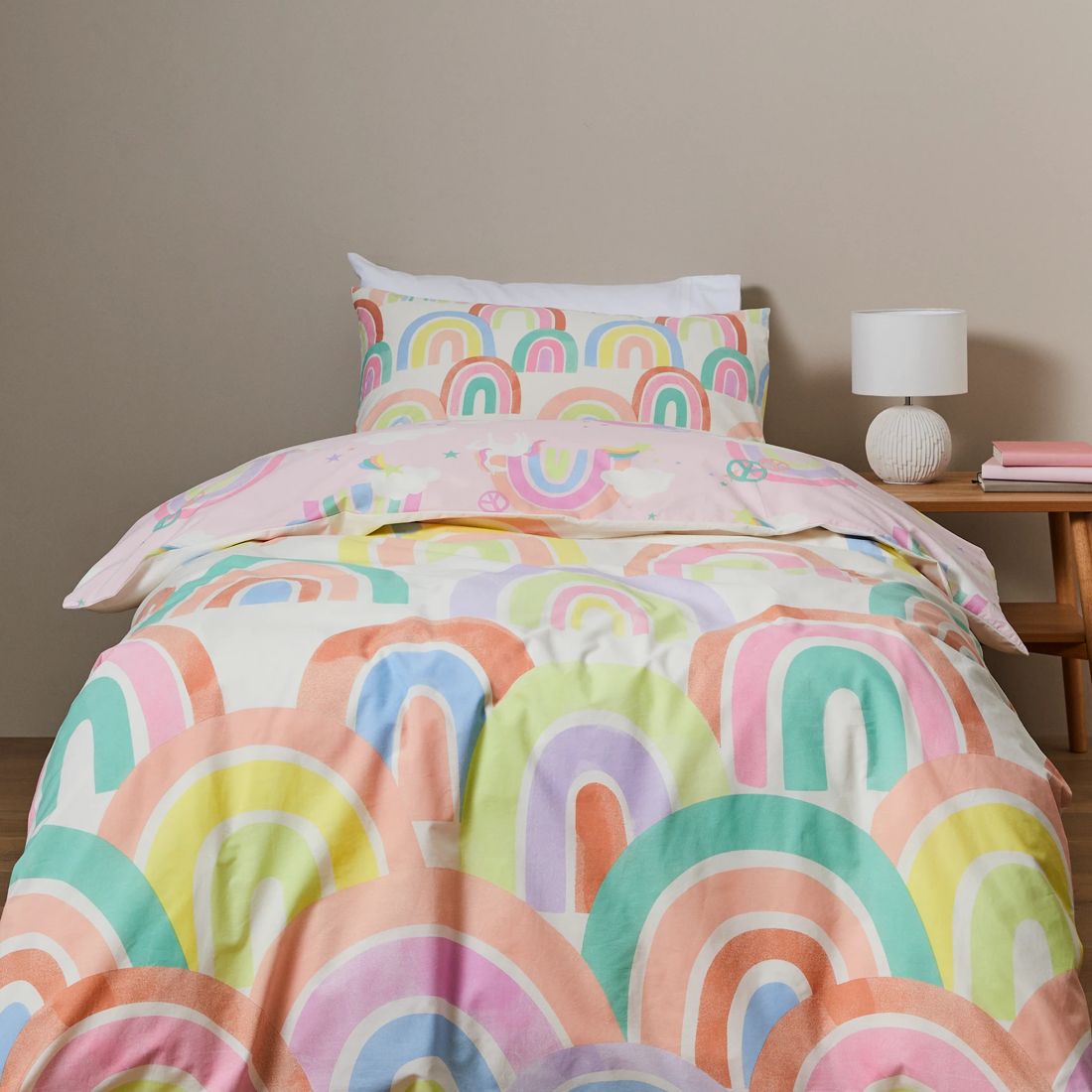 Harper Rainbow Kids Quilt Cover Set | Target Australia