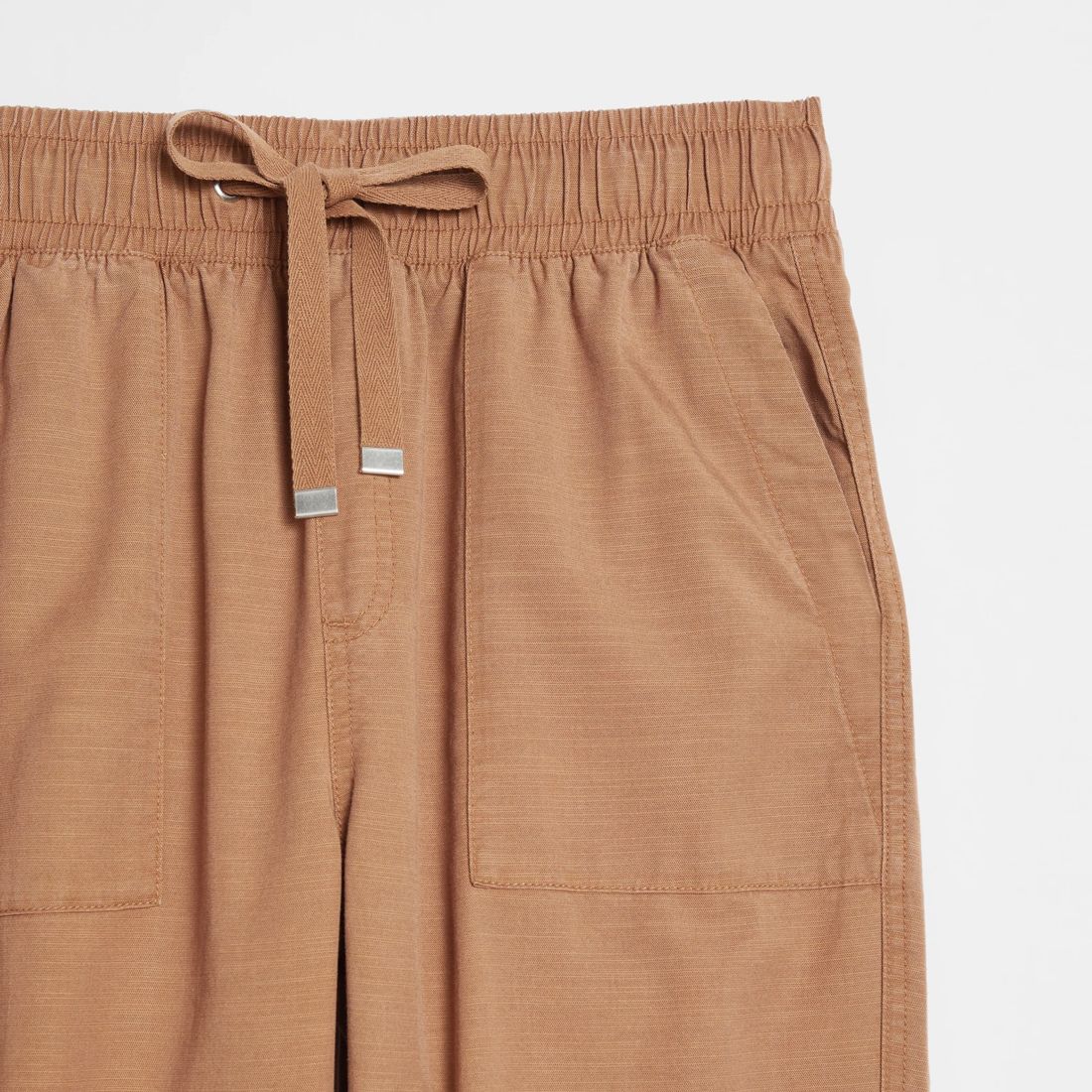 Relaxed Slub Pants - Tan/Brown | Target Australia
